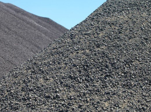 Escoria de acero como reemplazo de la arena en construcción.